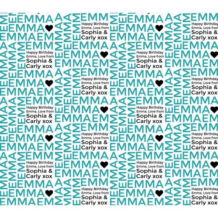 Personalised Wrapping Paper